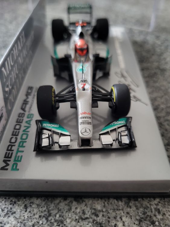 minichamps Mercedes AMG Petronas F1 Team wo3 M.Schumacher (Neu (gemäss Beschreibung)) in ...