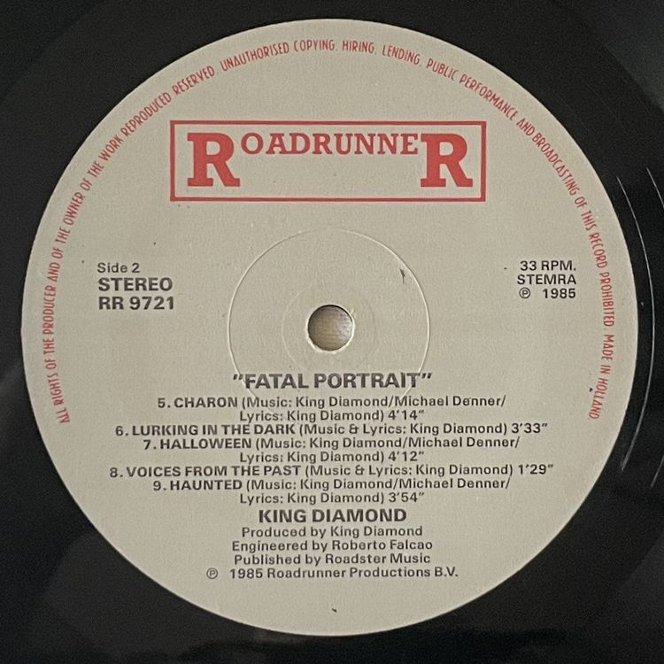 King Diamond – Fatal Portrait - LP - 1986 - First Press OIS (Gebraucht) in Uster für CHF 55 ...