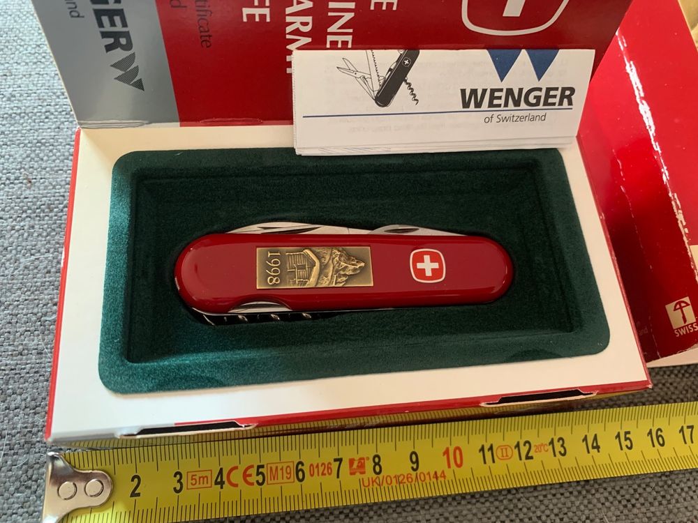Wenger Taschenmesser Patrouille des glaciers 1998 komplett (Gebraucht ...