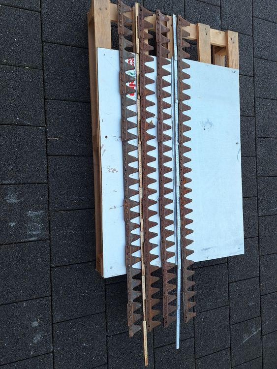 ESM Messer 4 Stück Bucher Motormäher Busatis Rapid Aebi (Gebraucht) in ...