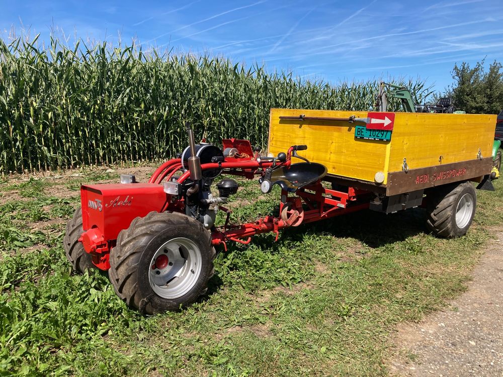 Aebi AM75 mit Treiachsanhänger (Gebraucht) in für CHF 2500 – nur ...