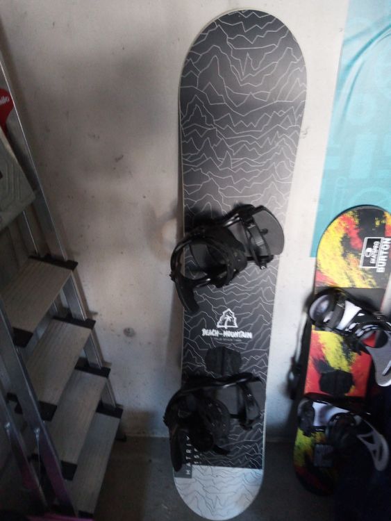 Snowboard BEACH MOUNTAIN Matrix 159 WIDE NEU mit Bindung | Kaufen auf ...