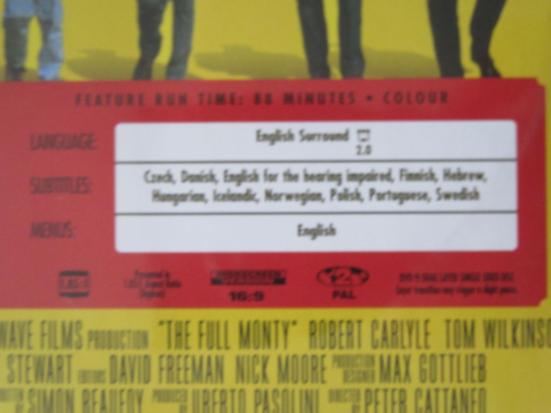 The Full Monty DVD - Kultfilm (Sprache English) (Gebraucht) in Bern für ...