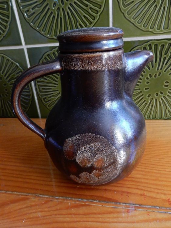 antike burkart Keramik Teekanne mit Deckel Vintage (Gebraucht) in Jona für CHF 7 – mit Lieferung ...