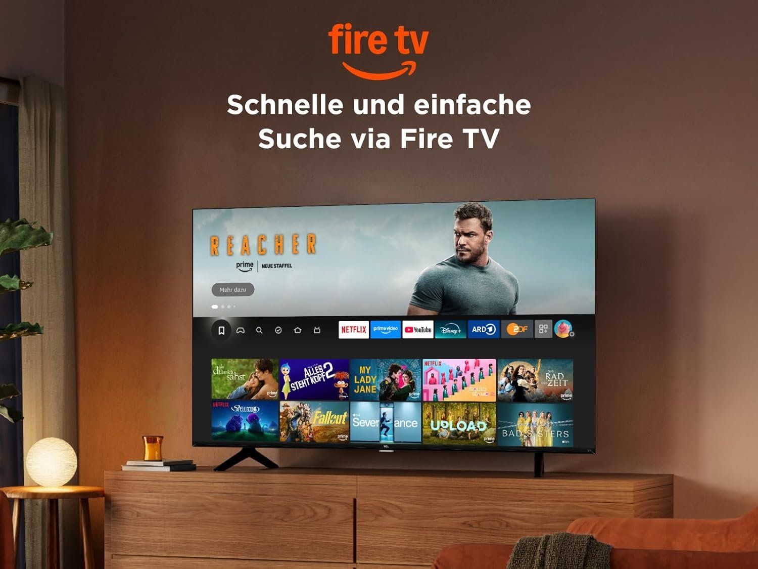40 Zoll Fernseher Ramenlos 2K QLED Smart TV Full HD HDR (Neu und ...