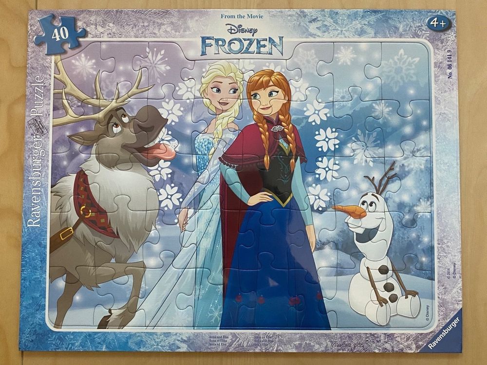 Puzzle Anna und Elsa, neu und original verpackt | Kaufen auf Ricardo