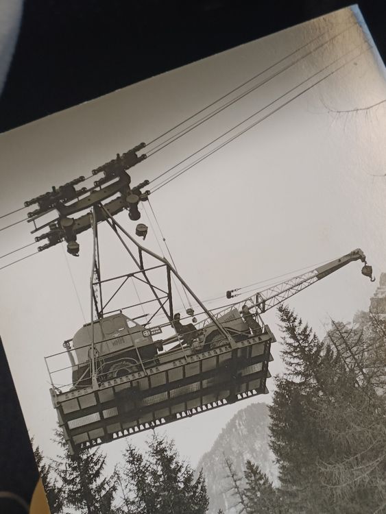 Altes Werk Photo / Von Roll - Güterwagen Seilbahn Transport (Gebraucht ...