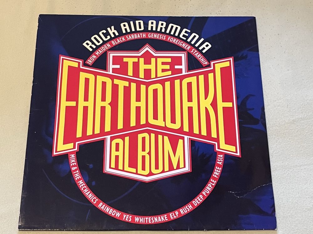 Rock Aid Armenia - The Earthquake Album - Vinyl LP 🎵🎶🎵 (Gebraucht) in ...