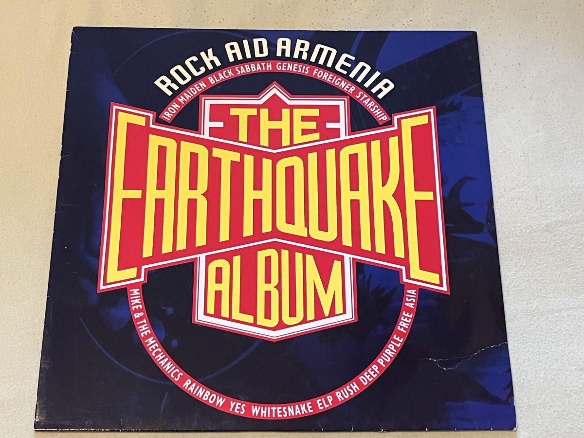 Rock Aid Armenia - The Earthquake Album - Vinyl LP 🎵🎶🎵 (Gebraucht) in ...