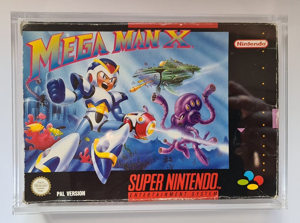Mega Man X (Megaman) OVP CIB ☠️ Super Nintendo SNES PAL NOE | Kaufen ...