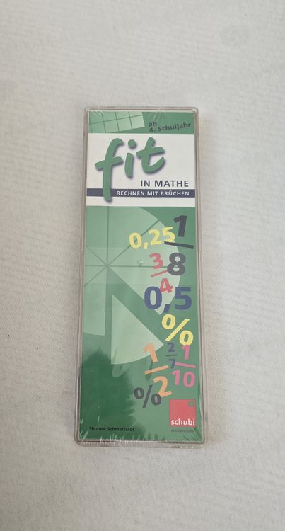Schubi Lernmedien "fit in Mathe " Rechnen mit Brüchen (Neu und ...