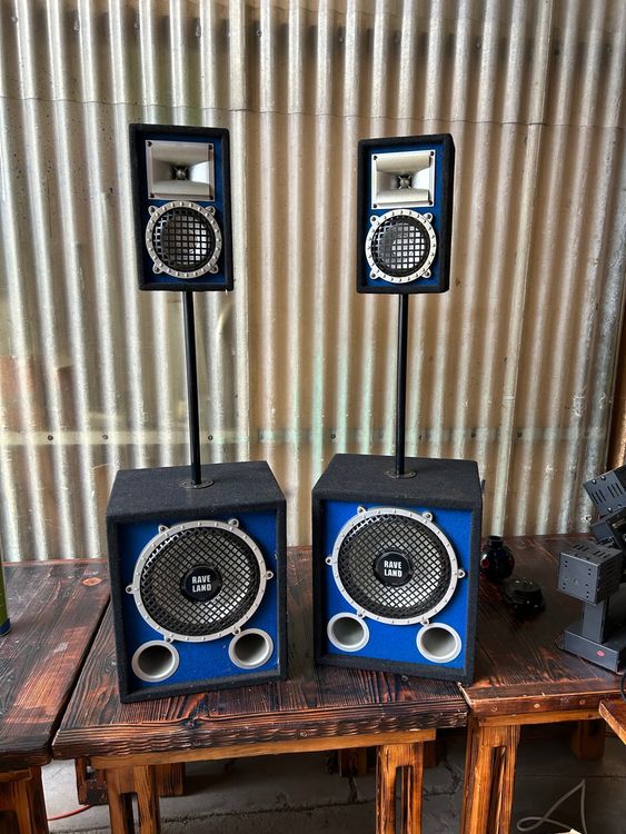 RAVE LAND Speaker System für die kleine Party !!!!! | Kaufen auf Ricardo