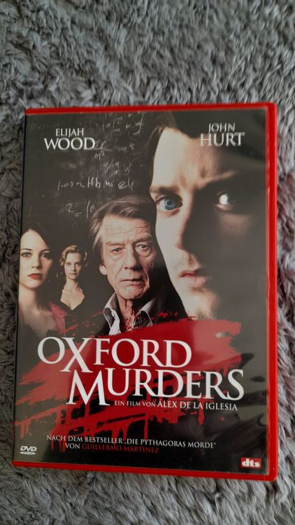 OXFORD MURDERS DVD (Gebraucht) in Wetzikon ZH für CHF 1 – mit Lieferung auf Ricardo kaufen