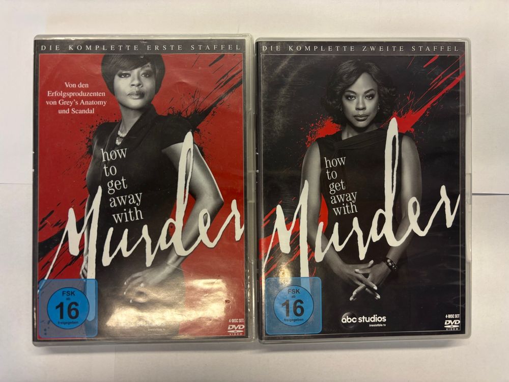 DVD Murder Staffel 1 und 2 (Gebraucht) in Basel für CHF 4 – mit ...