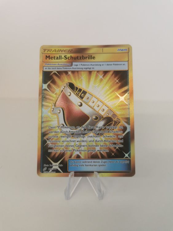 Metall-Schutzbrille - Pokemon 195/181 | Kaufen auf Ricardo