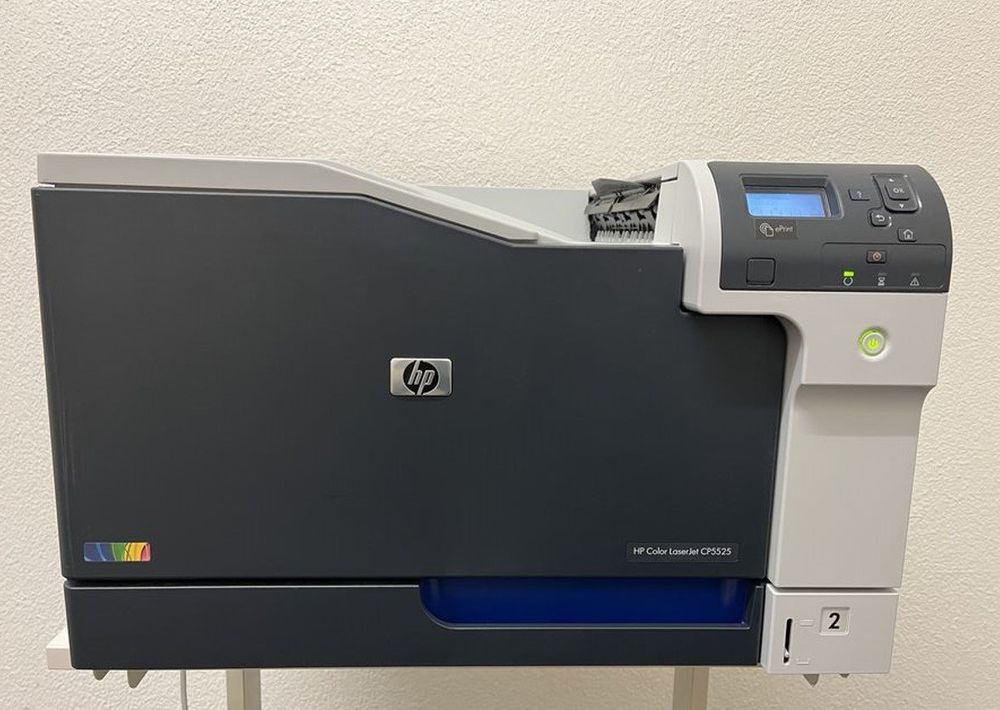 HP Color LaserJet CP5525dn, Top A3/A4 Color Laserdrucker (Gebraucht) in ...
