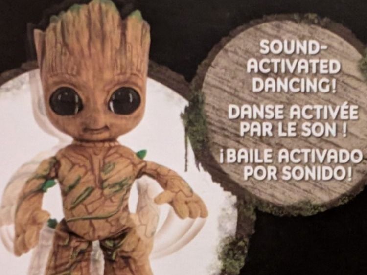Grooving Groot Marvel Guardians of the Galaxy (Neu (gemäss Beschreibung ...