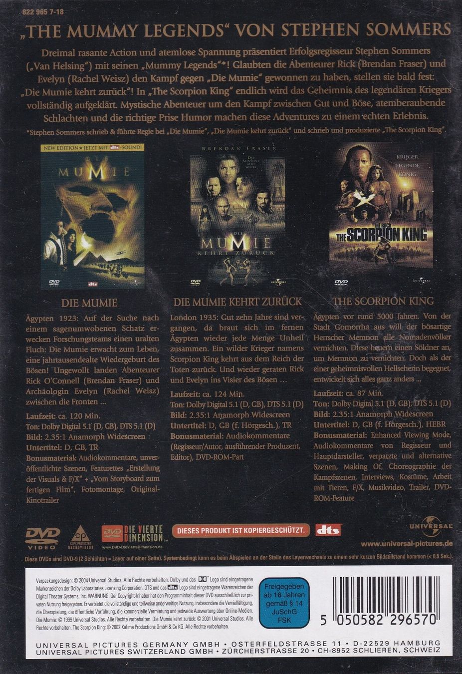 DVD - The Mummy Legends (3 Filme) (Gebraucht) in Lausen für CHF 2 – mit ...