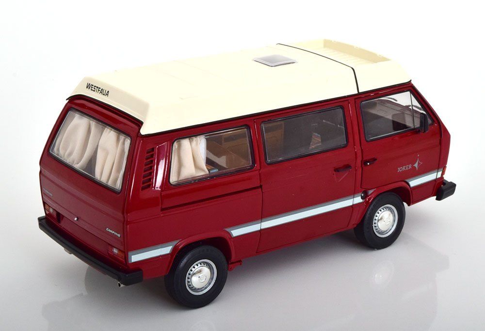 VW T3 WESTFALIA JOCKER DUNKELROT 1:18 SCHUCO (Neu und originalverpackt) in Suhr für CHF 129 ...