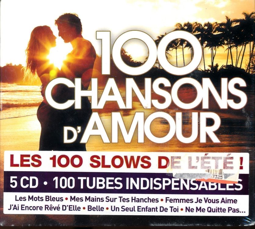 100 CHANSONS D'AMOUR (Franz./ Engl. Oldies) (5 CD Fabrikneu) (Neuf avec ...