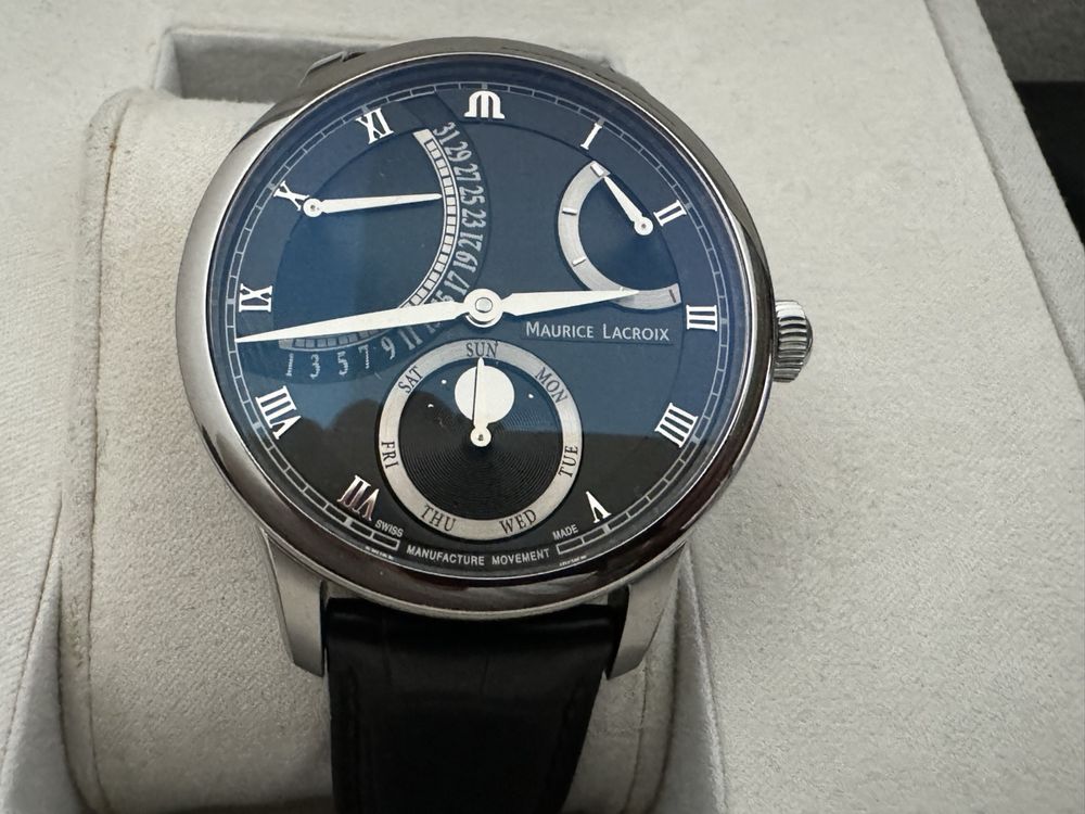 Maurice Lacroix Masterpiece Lune Rétrograde letzte Chance! (Gebraucht ...