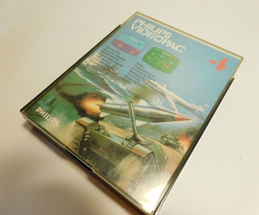 Neue Fundschätze Game Philips Videopac 4 Air Sea War ect (Gebraucht) in ...