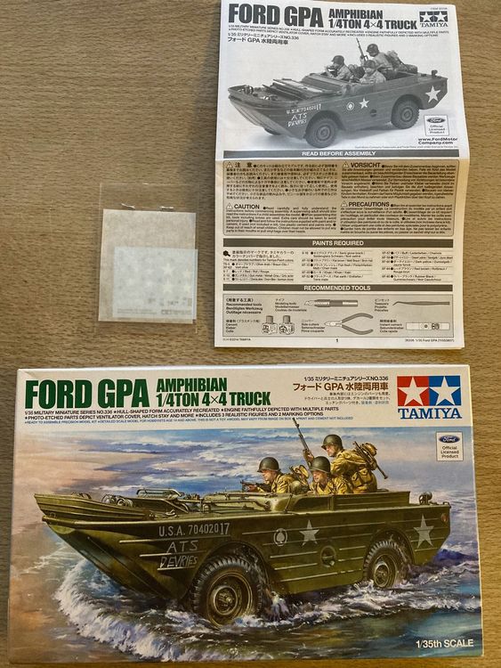 1:35 Ford GPA Amphibian Tamiya 35336 | Kaufen auf Ricardo
