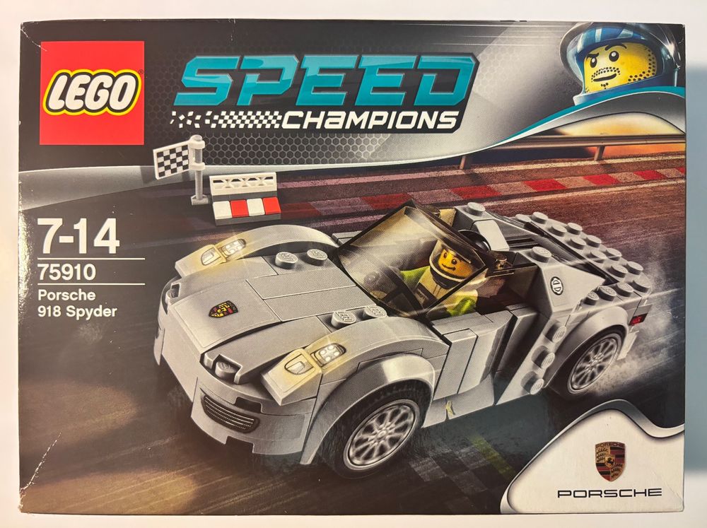 LEGO Speed Champions 75910 - Porsche 918 Spyder (Neuf avec emballage d ...