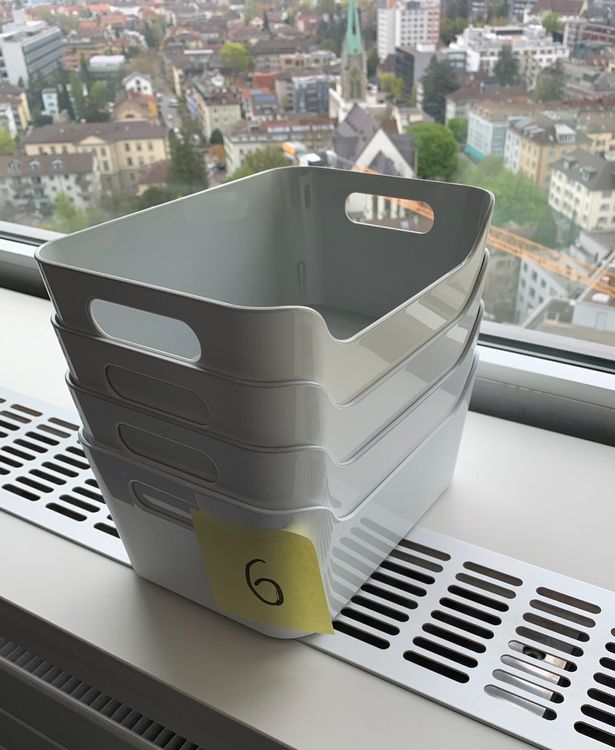 Box, weiss, 34x24 cm, 4 Stück (Gebraucht) in Winterthur für CHF 30 ...