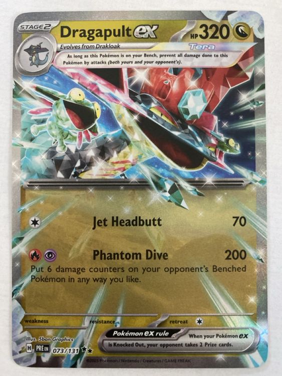 Dragapult ex 073/131 Full Art - Prismatic evolution (Neu (gemäss ...