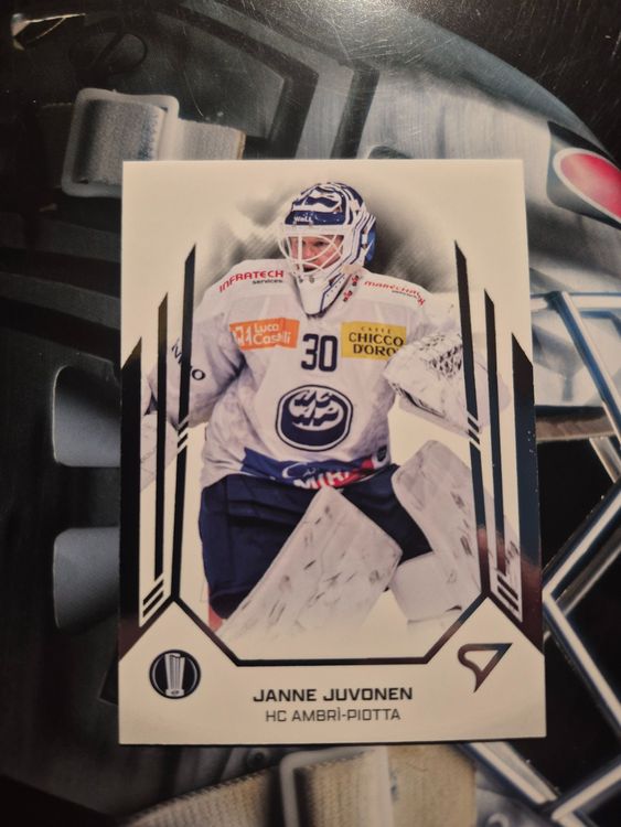 Janne Juvonen HC Ambri Piotta Playoffs 2025 Sportzoo (Gebraucht) in ...
