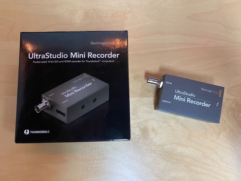 Dès 1.- / Blackmagic UltraStudio Mini Recorder | Acheter sur Ricardo
