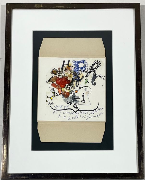 Jean Tinguely (1925-1991) Mischtechnik Collage (Gebraucht) in Root für CHF 895 – mit Lieferung ...