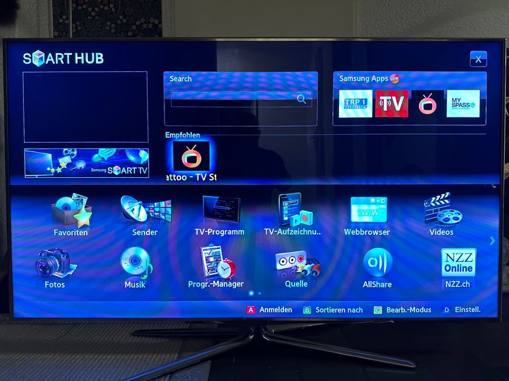 Samsung LED Fernseher UE55D8000 (Gebraucht) in Hedingen für CHF 102 ...