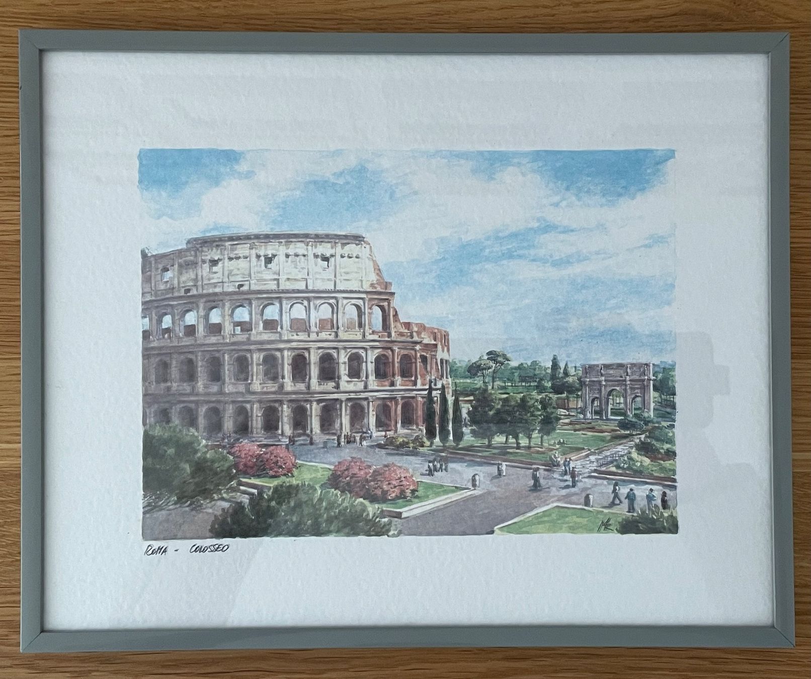 Bild Kolosseum Rom / Colosseo Roma ca. 24x30 cm (Gebraucht) in Eglisau ...