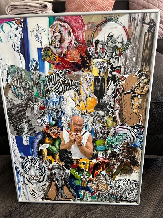 Rolf Knie Fotocollage (Gebraucht) in Zermatt für CHF 49 – mit Lieferung auf Ricardo kaufen