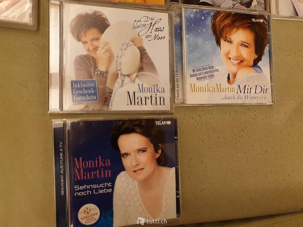 9 CDs, 1 DVD, Monika Martin (Gebraucht) in Schönengrund für CHF 32 ...