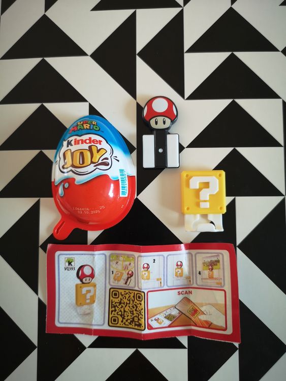 Sticky Halter Pilz Super Mario Kinder Joy (Neu (gemäss Beschreibung ...
