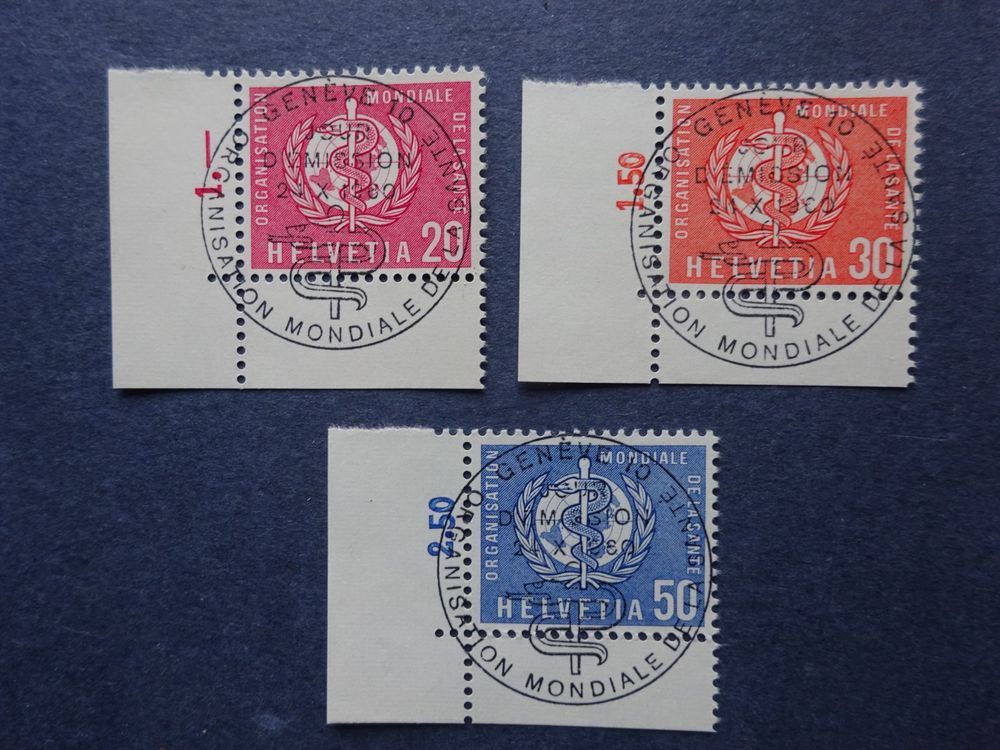 1960 Z-Nr. 32-34 mit glasklaren ET-Voll (Gebraucht) in Appenzell ...