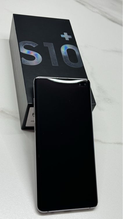 Samsung Galaxy S10 Plus Dual SIM 128GB 8GB RAM Prism Schwarz (Gebraucht ...