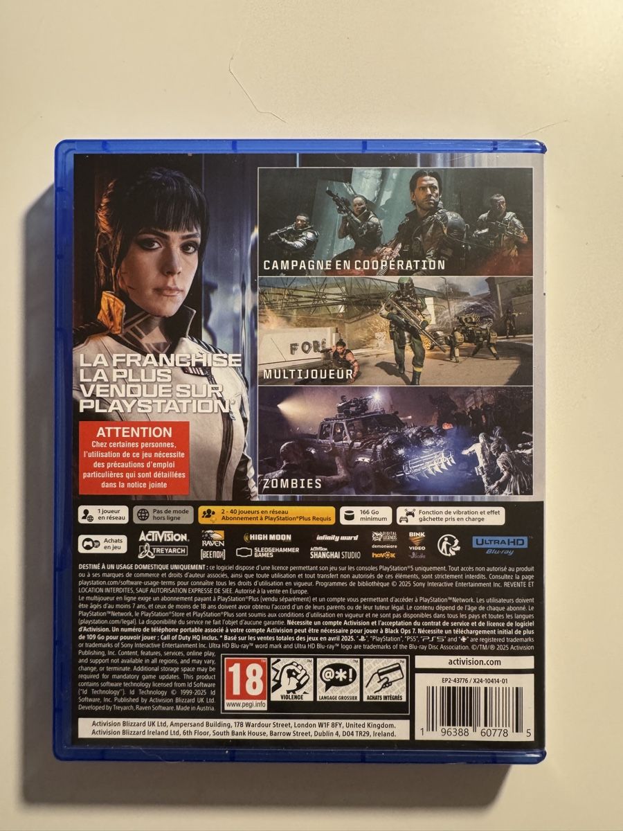 Call of Duty: Black Ops 7 - PS5 (Gebraucht) in Bussigny für CHF 40 ...