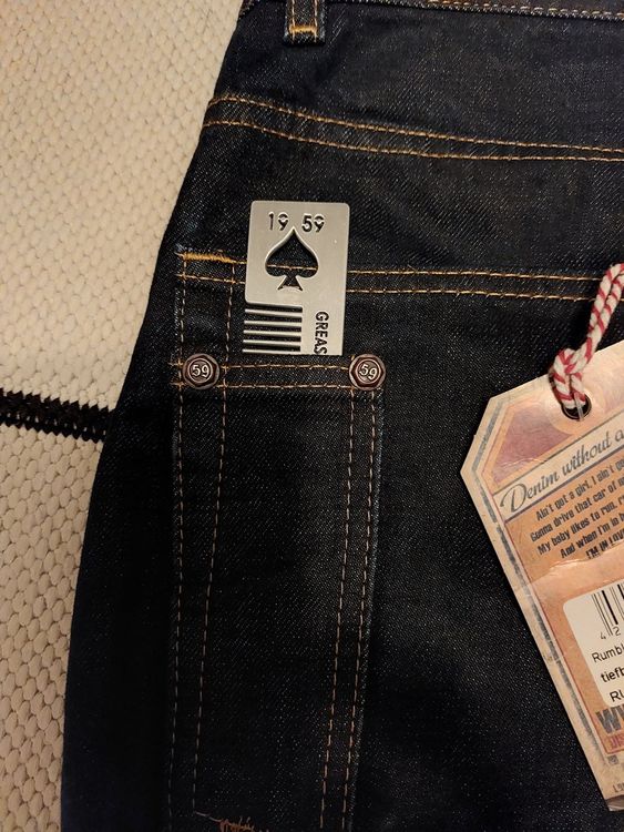 Rumble 59 Herren Jeans Model Greasers Gold (Gebraucht) in Uerzlikon für ...