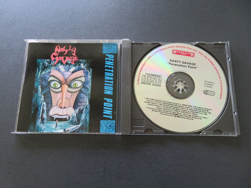 NASTY SAVAGE Penetration Point 1989 Speed Heavy Metal RAR! | Kaufen auf ...
