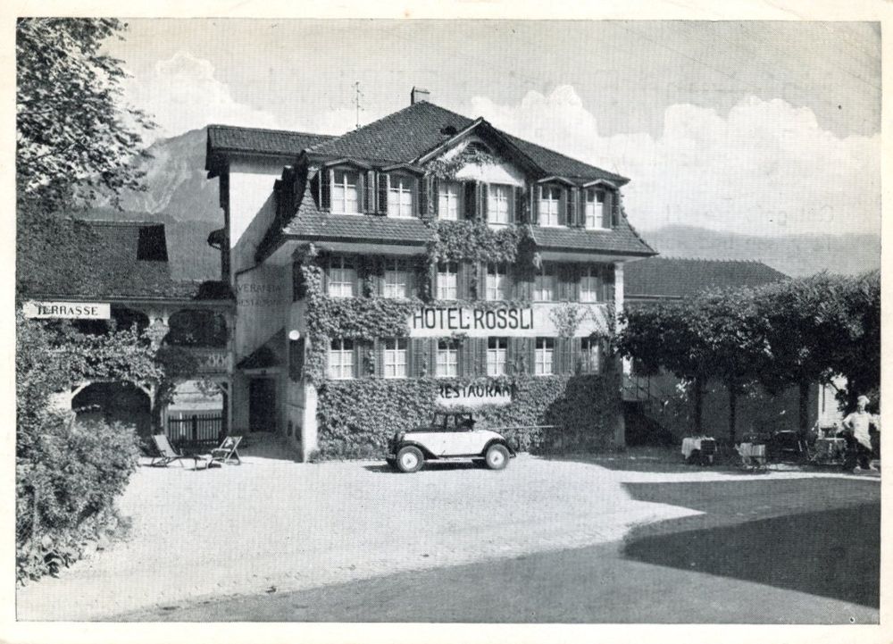 Alpnachstad OW - Hôtel RÖSSLI / Oldtimer (Gebraucht) in Niedergesteln für CHF 5.8 – mit ...