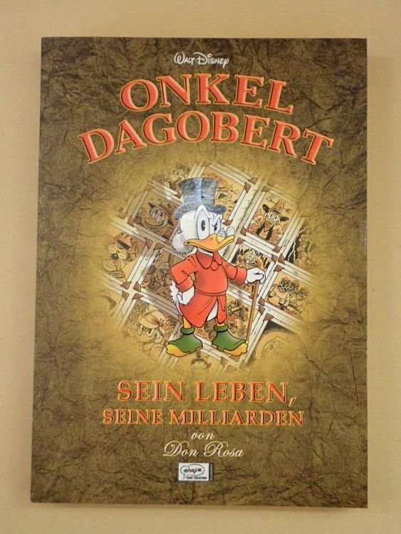 Onkel Dagobert: Sein Leben... + Originalzeichnung Don Rosa (Neu (gemäss ...