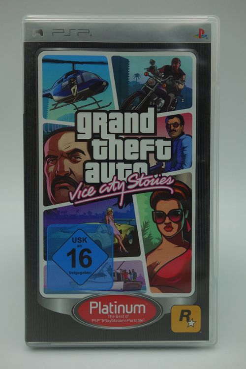 Grand Theft Auto Vice City Stories, Sony PSP , Platinum (Gebraucht) in ...
