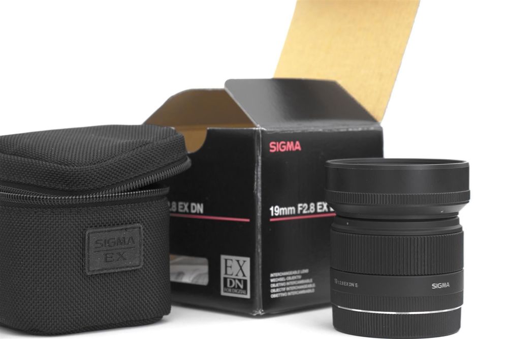 SIGMA 19mm F/2.8 EX DN E-Mount Lens | Kaufen auf Ricardo