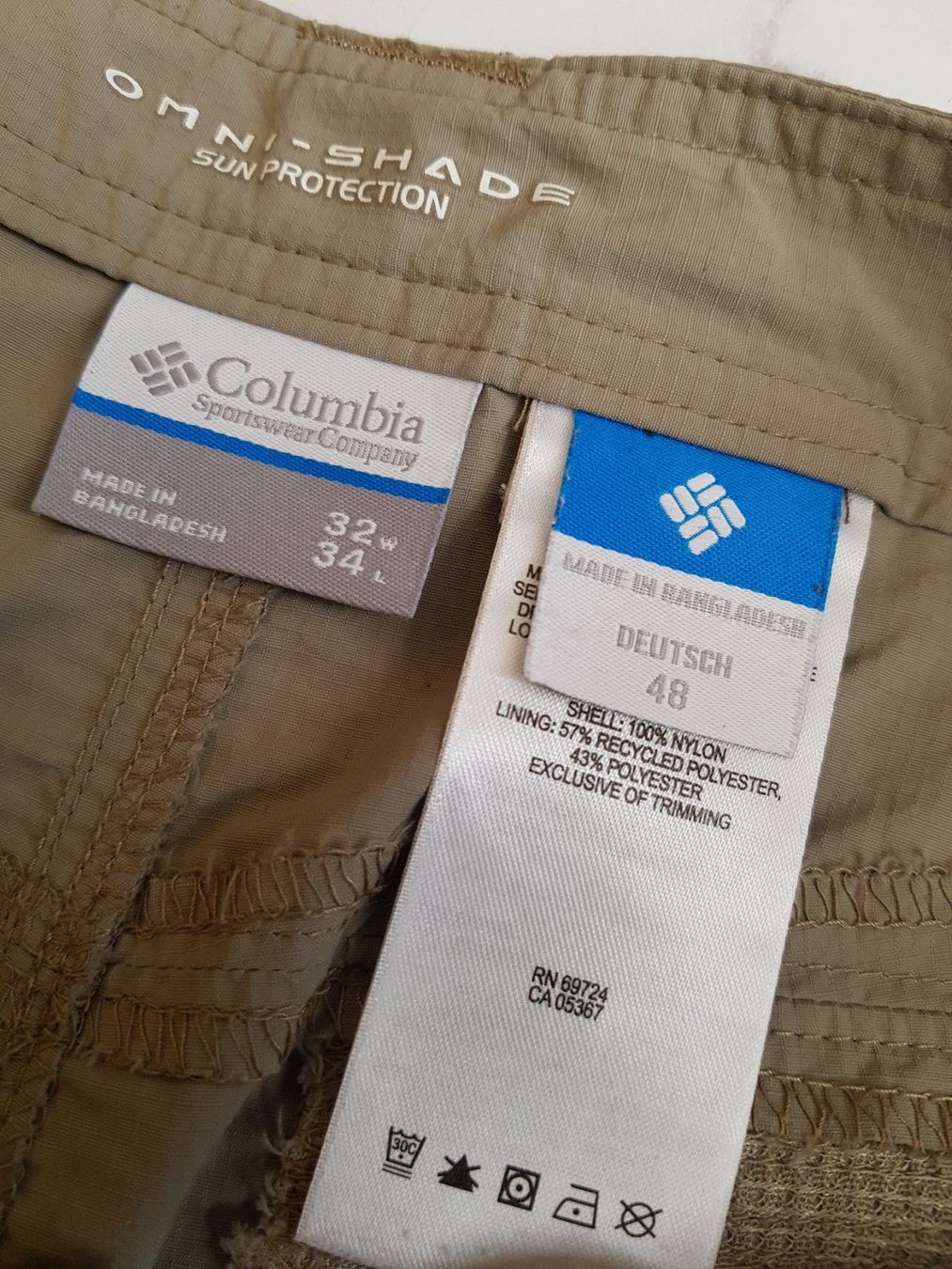 1x Wanderhose Zipp-off und 1x lange Outdoor / Cargo Hose (Gebraucht) in ...