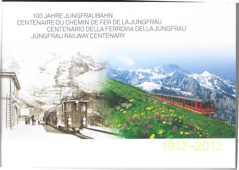 100 Jahre Jungfraubahn, Broschüre ** Postfrisch | Kaufen auf Ricardo
