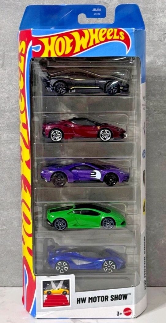 Hot Wheels HW Motor Show 2025, 5er Pack, Neu & OVP! (Neu und ...